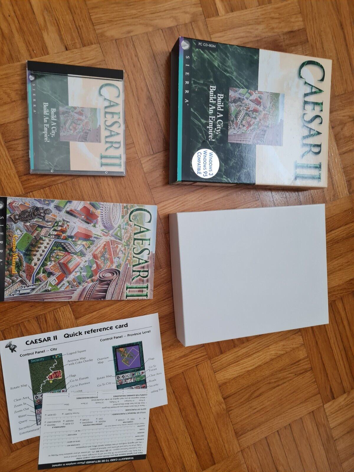 Caesar II-2 Big Box PC Igra, 1995