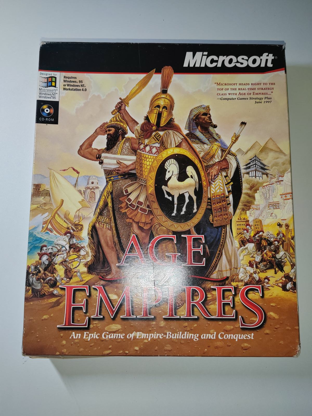 Vintage igra za PC Age of Empires Big Box