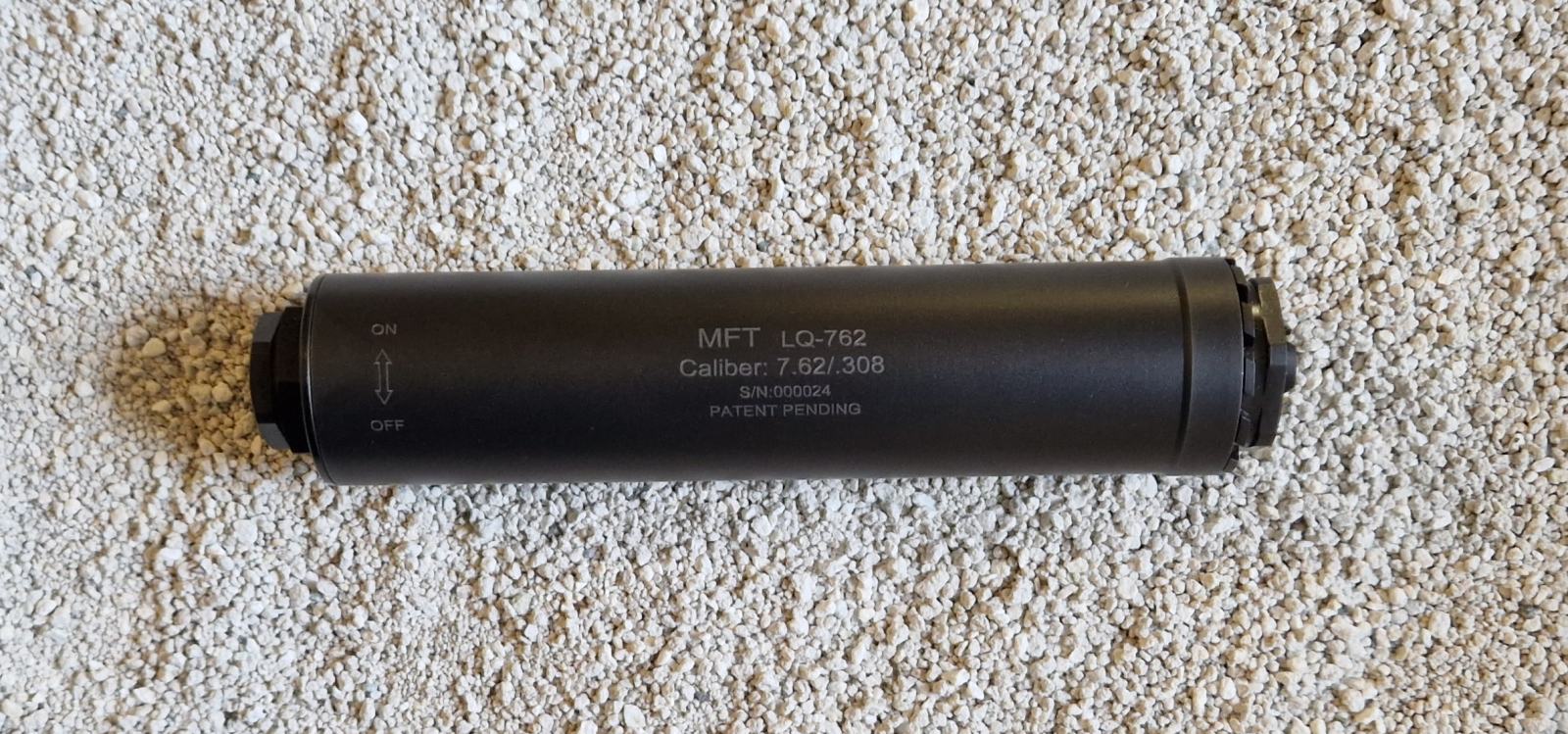 Dušilec poka MFT LQ-762, kaliber 7,62X39, za vse AK 47 platforme