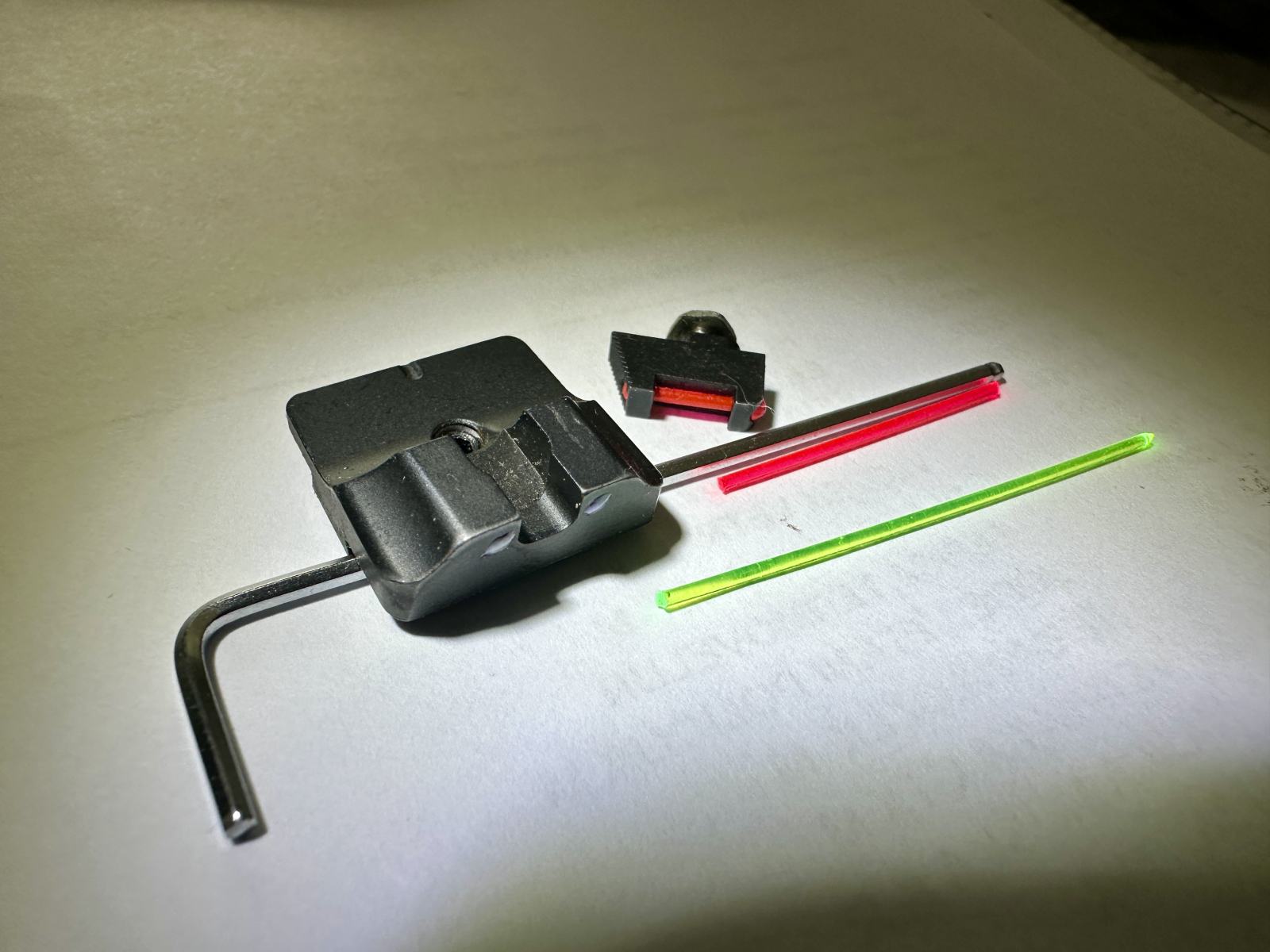 Merki Glock - Warren Tactical - Fiber optic