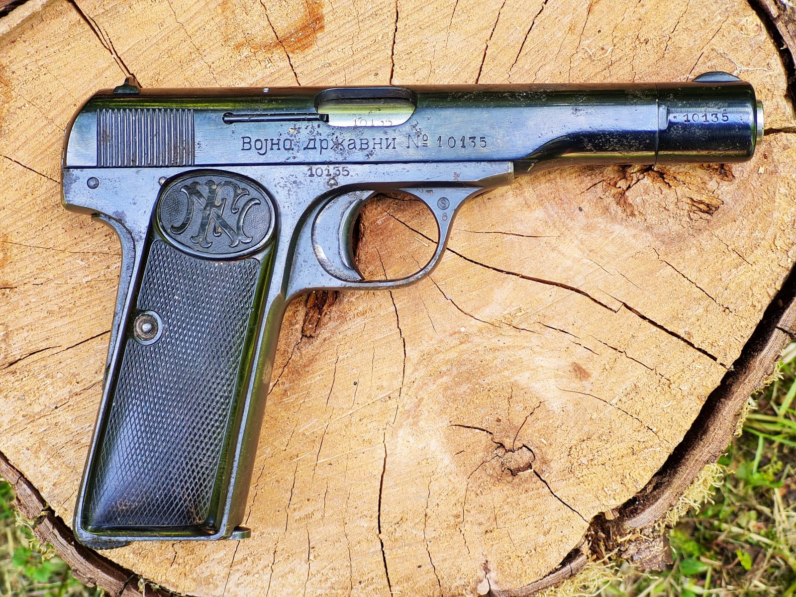 Pištola FN M.1910/22 9mm k - »Vojno državni«