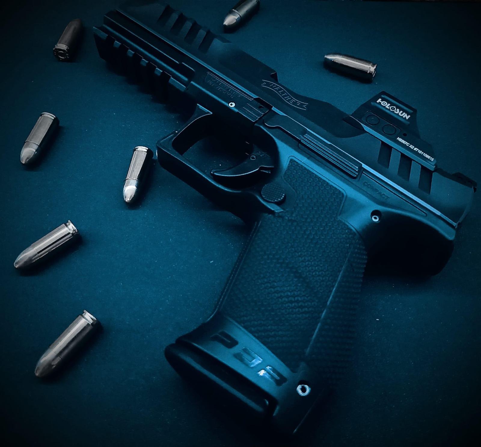 Walther PDP 5” compact + optika Holosun