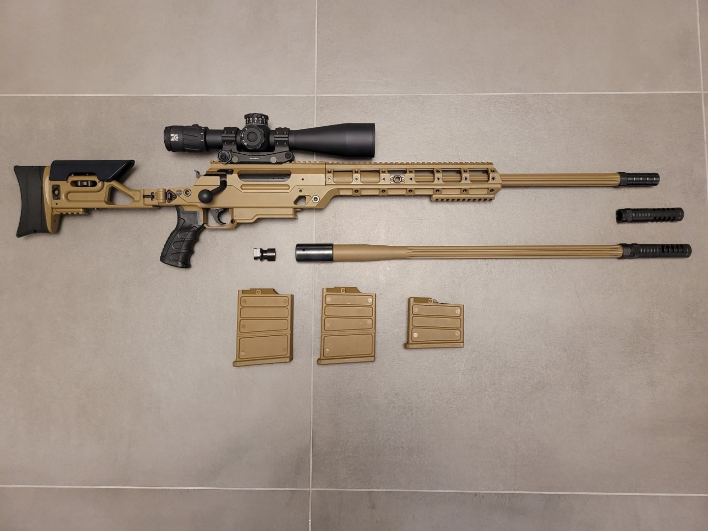 Puška Unique Alpine TPG 3 A4 .338 LP + dodatna cev .308 Win