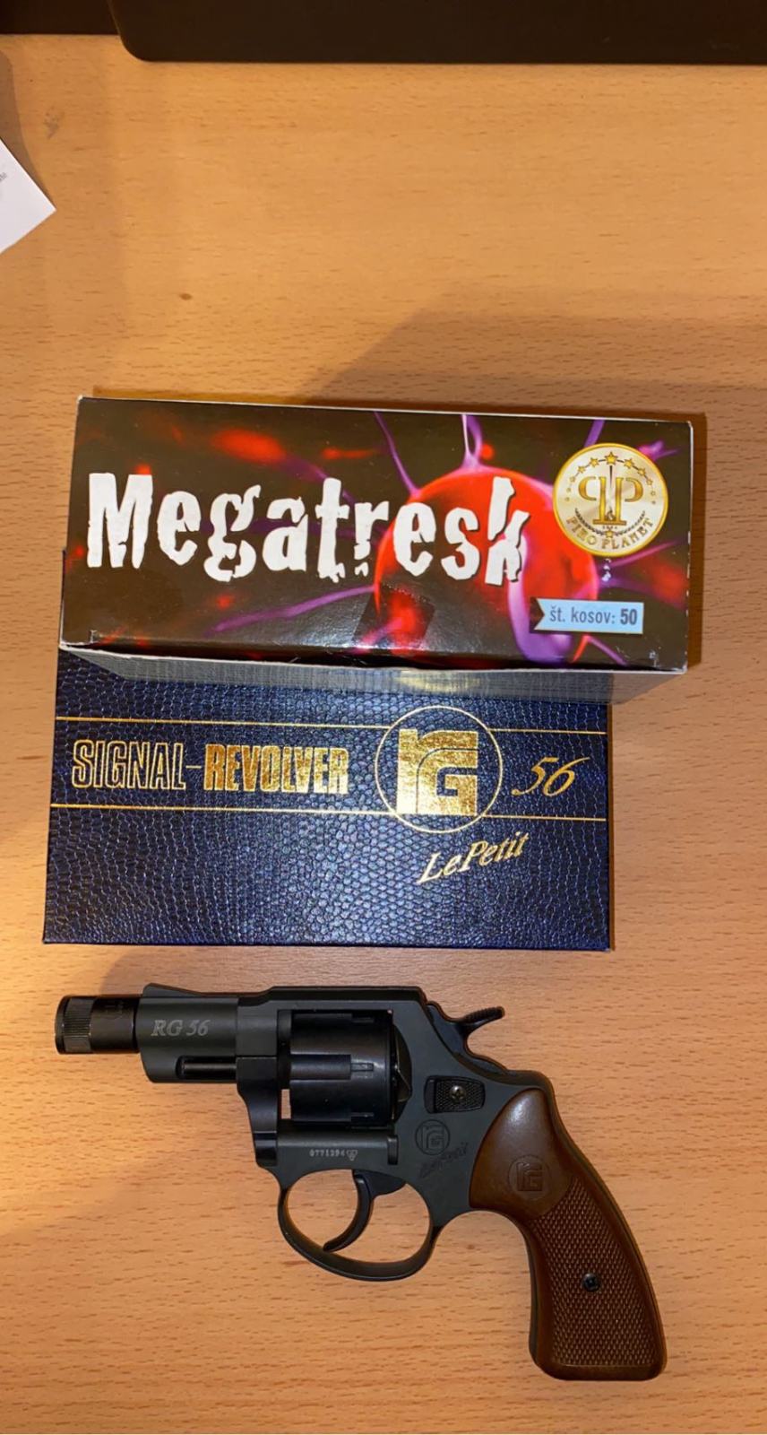 Signalna pištola Rohm RG56, kalibra 6mm