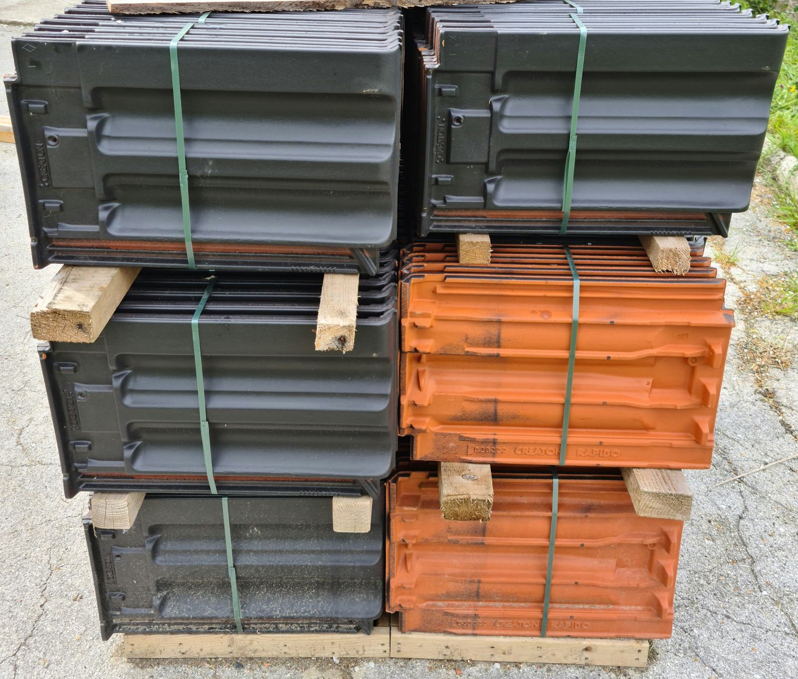 Creaton rapido antracit - novi strešniki