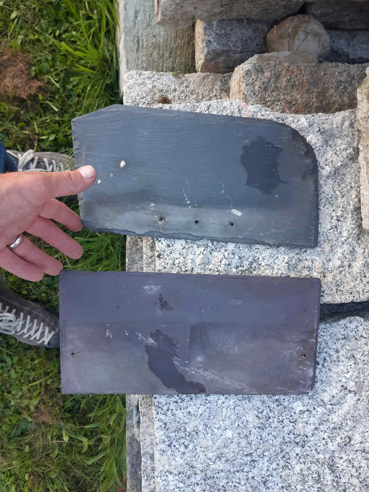 ŠKRILJ kamnita strešna kritina ročna izdelava