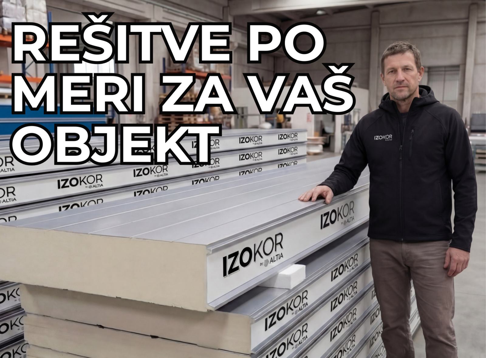 Strešni in stenski paneli IZOKOR – rešitve po meri
