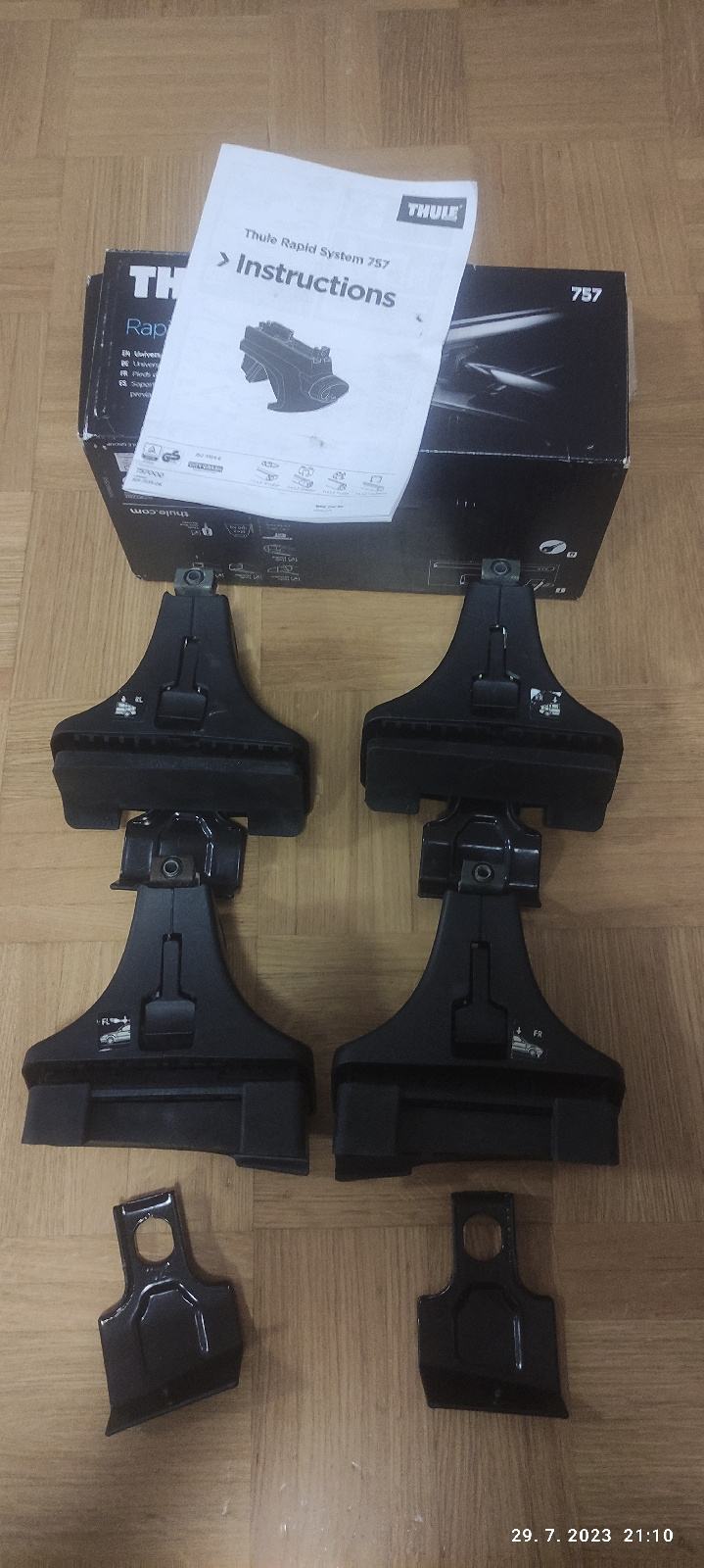 STREŠNI NOSILCI THULE, INSIGNIA 2010