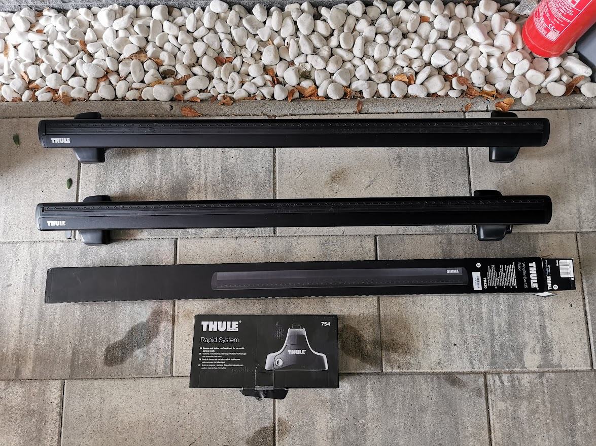 Thule 754 - osnovne noge za stresne nosilce