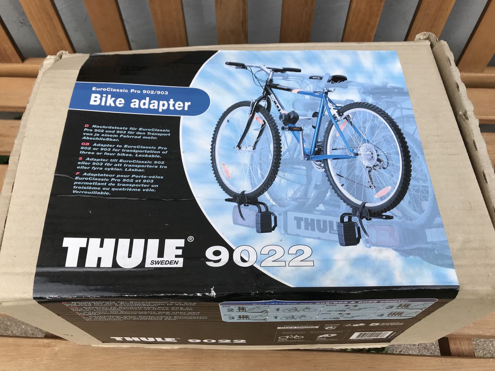 Thule Bike Adapter 9022 za Thule Euroclassic 902/03 prtljažnik