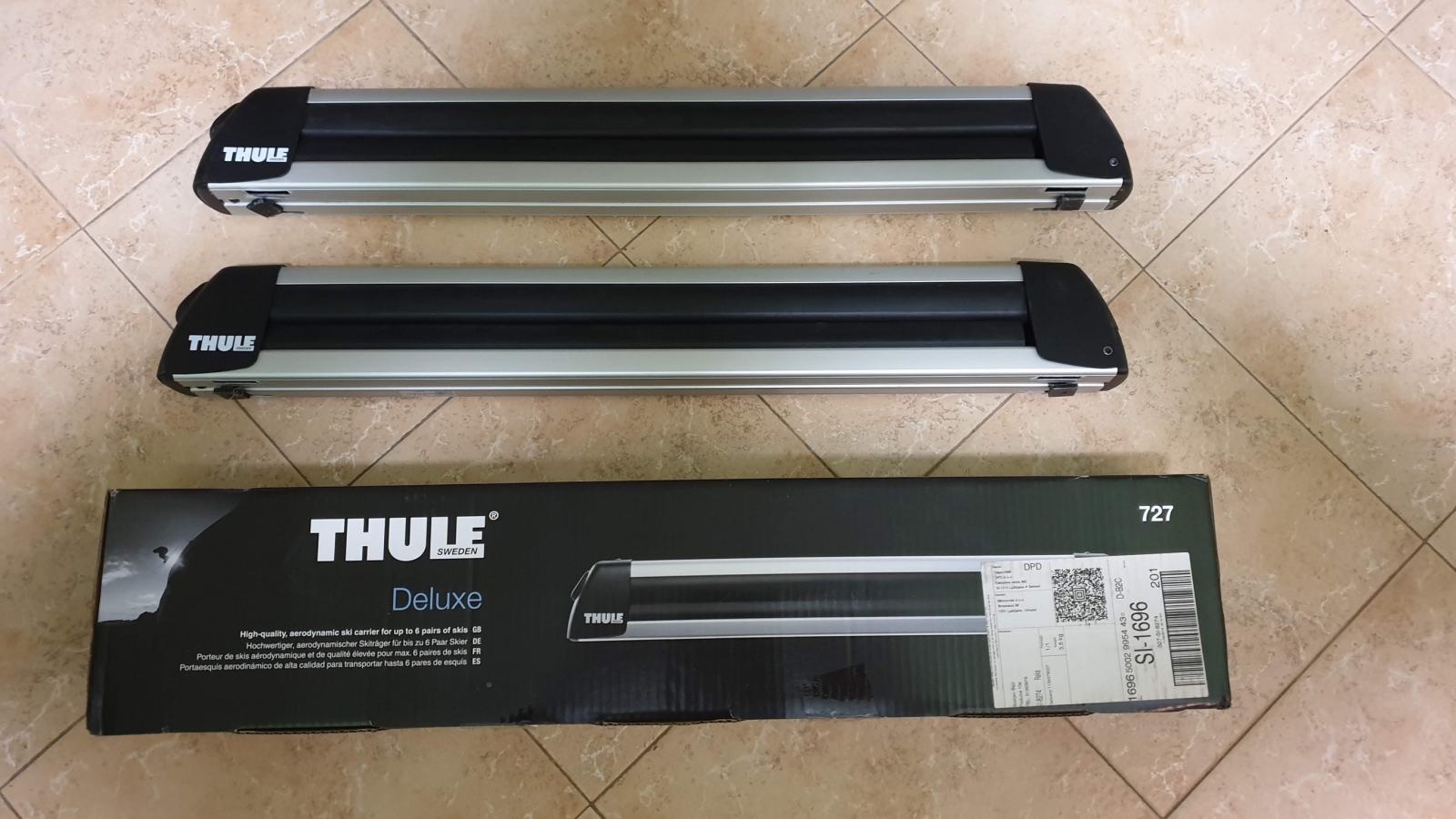 Thule Deluxe 727 - nosilci za smuči