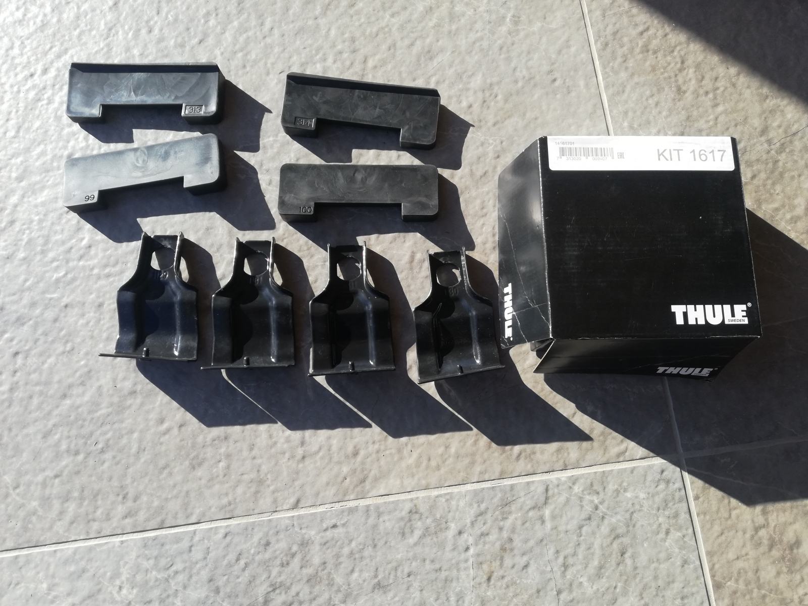Thule Rapid Kit 1617 Ford C-max, 5vr MPV, 10-