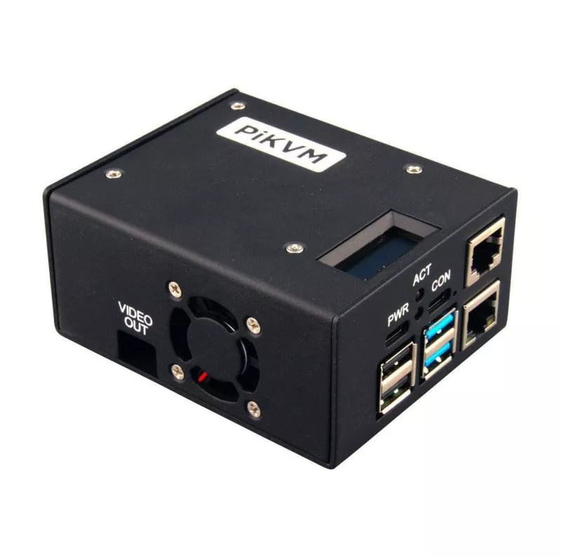 PIKVM komplet (Raspberry PI + PIKVM v3 + ohišje)