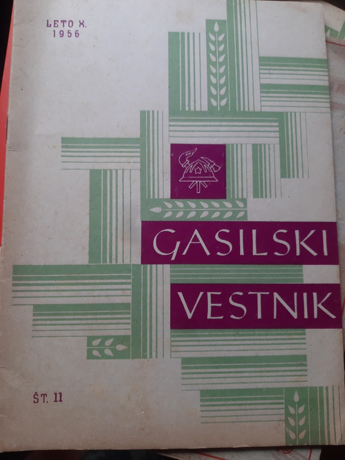 Gasilski vestnik 1956