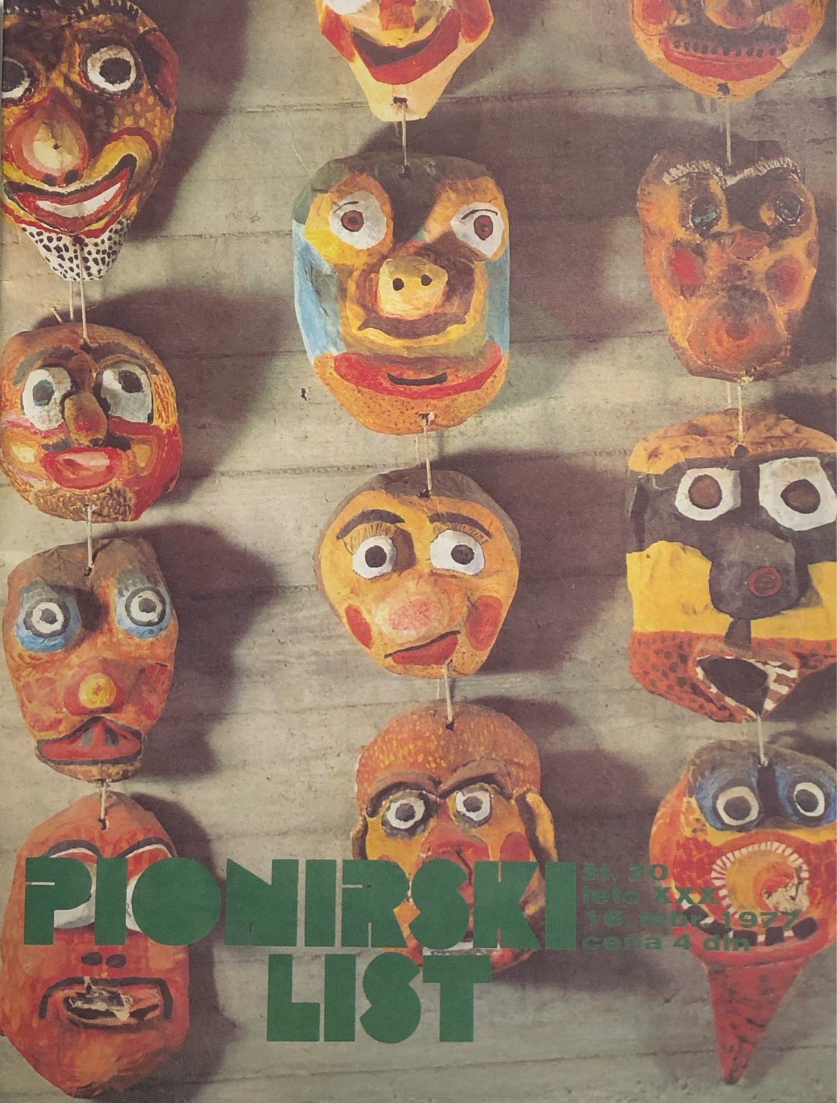 PIONIRSKI LIST št.20 16 Februar 1977