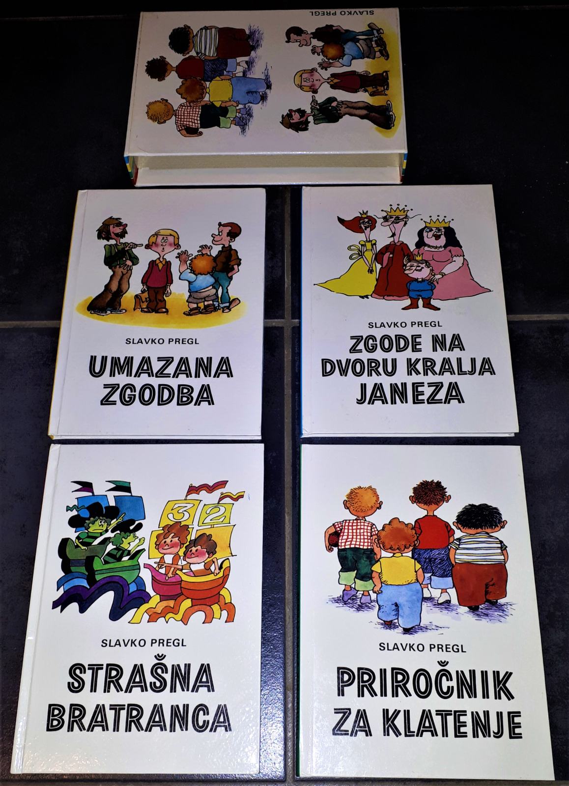 Zbirka UTRIP, komplet štirih knjig, Slavko Pregl, 1988 Cena