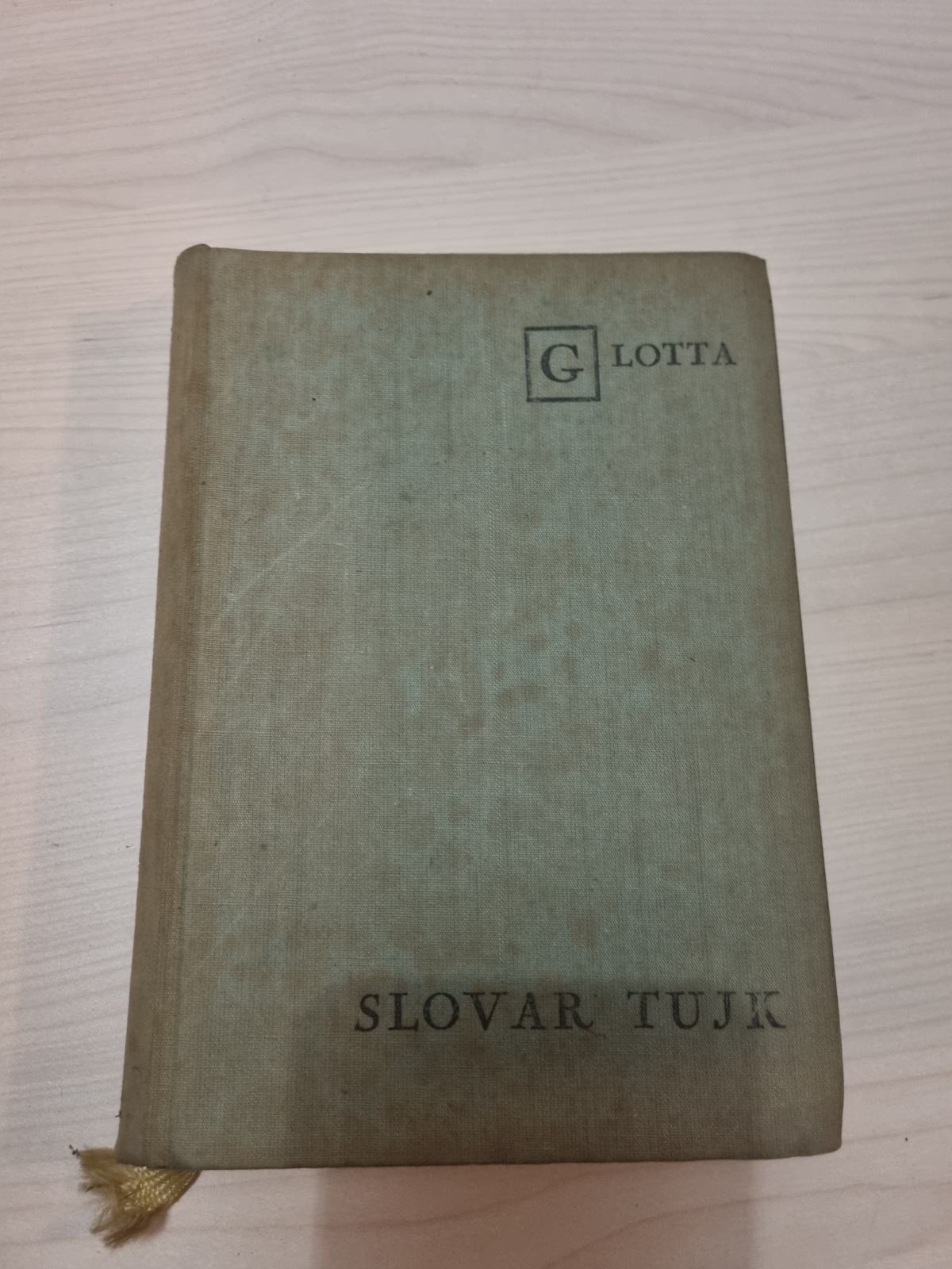 Slovar tujk, Slavko Bunc, Glotta