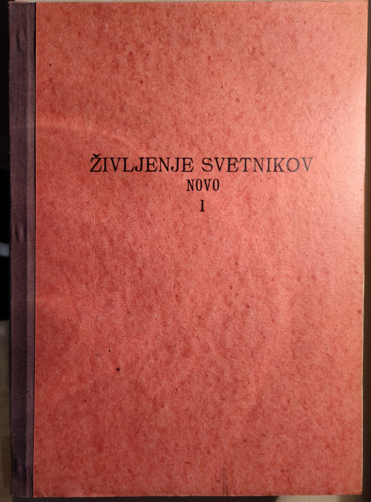 Novo življenje svetnikov, 4 zv. / Mavricij Teraš, 1961-1963