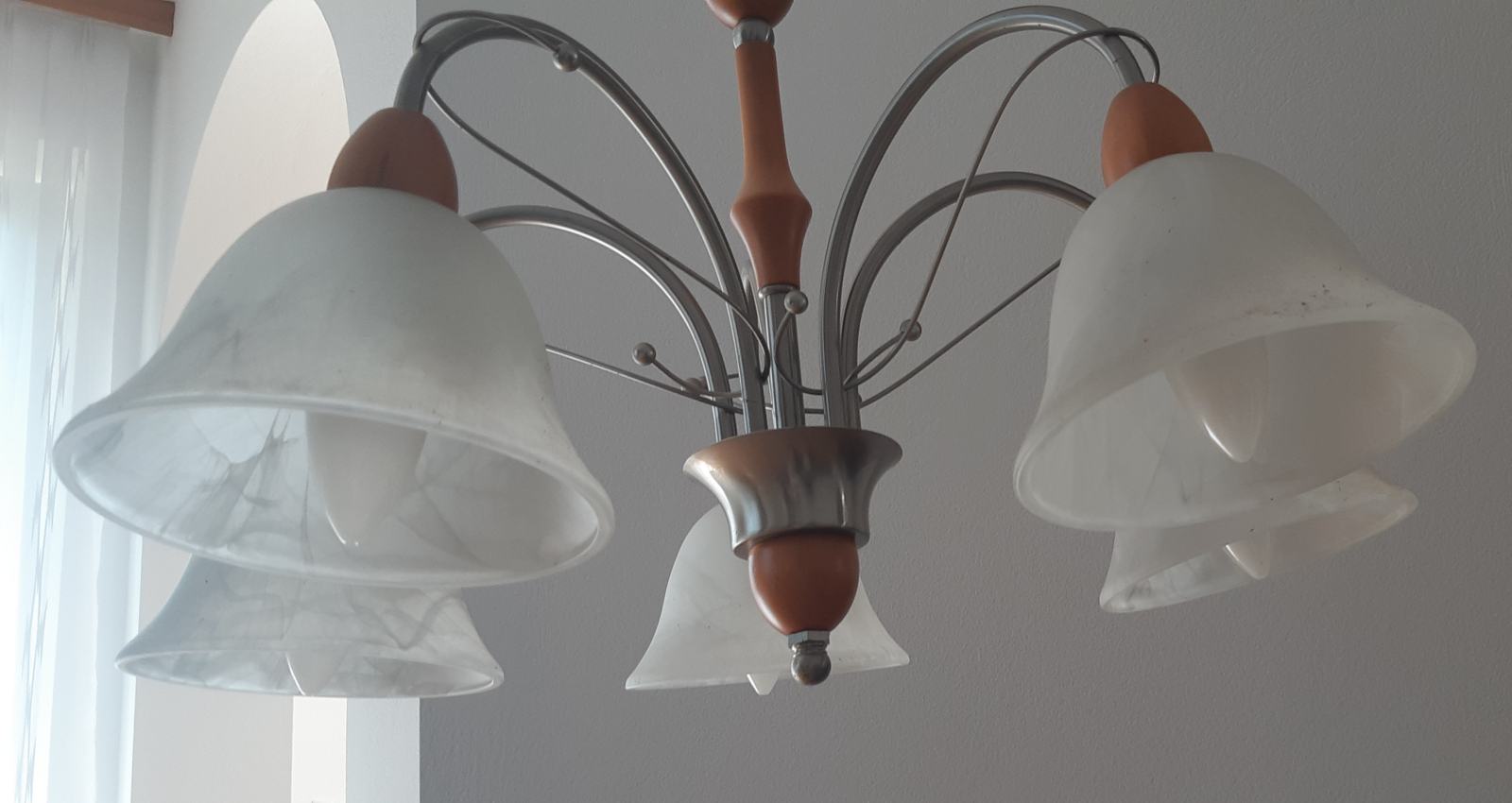 Luč lestenec stropna svetilka