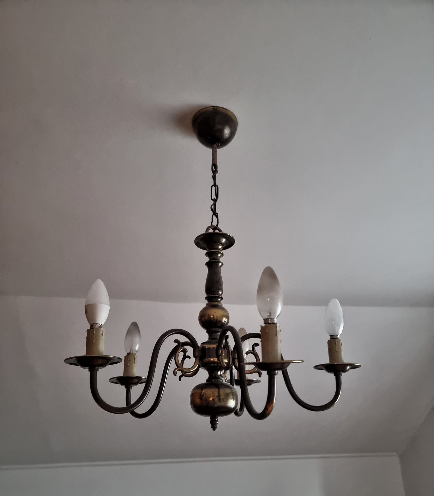 retro vintage starinski lestenec / luster