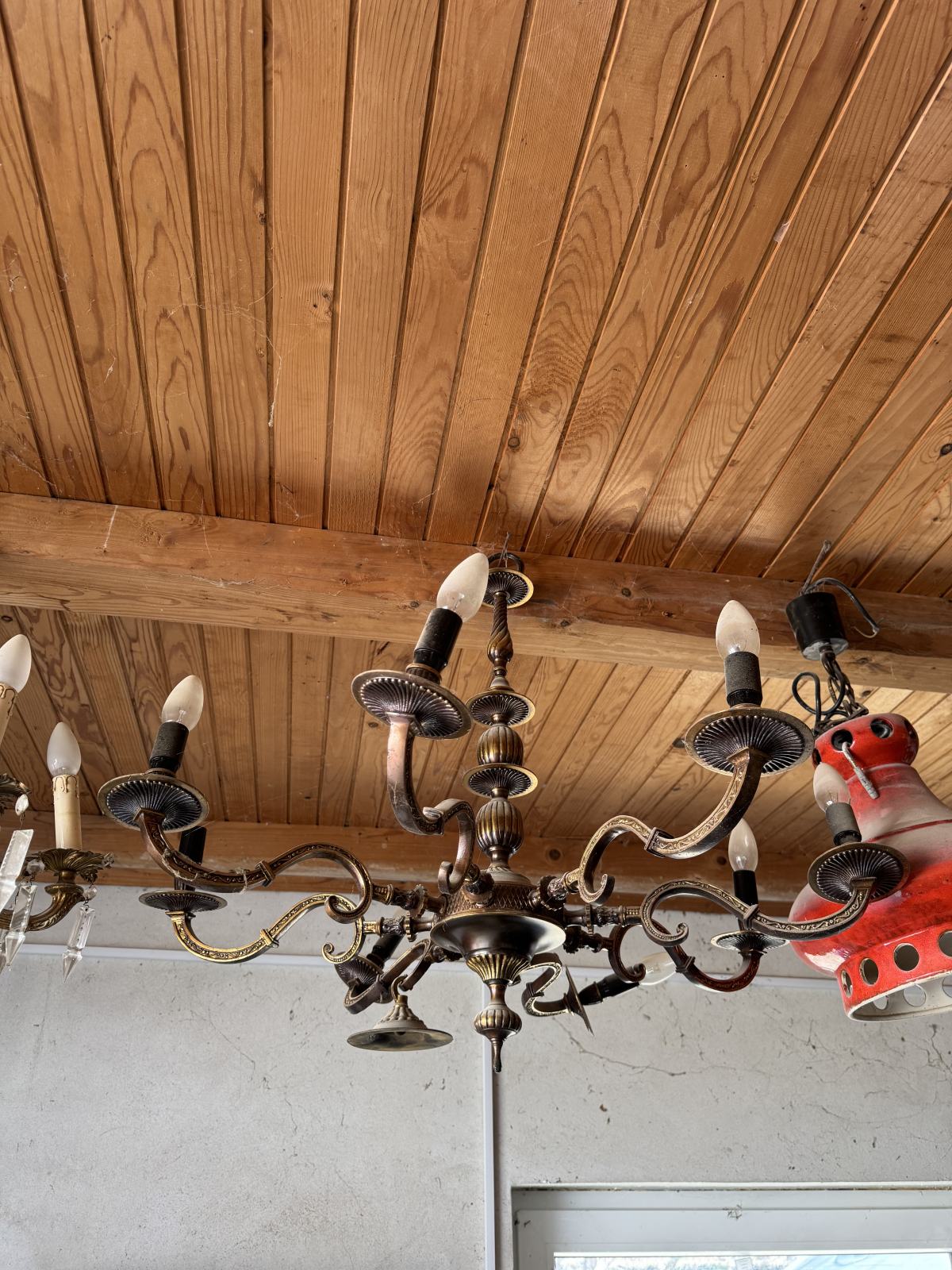 Retro vintage stropni lestenec