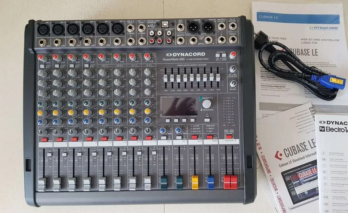 Dynacord PowerMate 600-3 (original) - NOVO