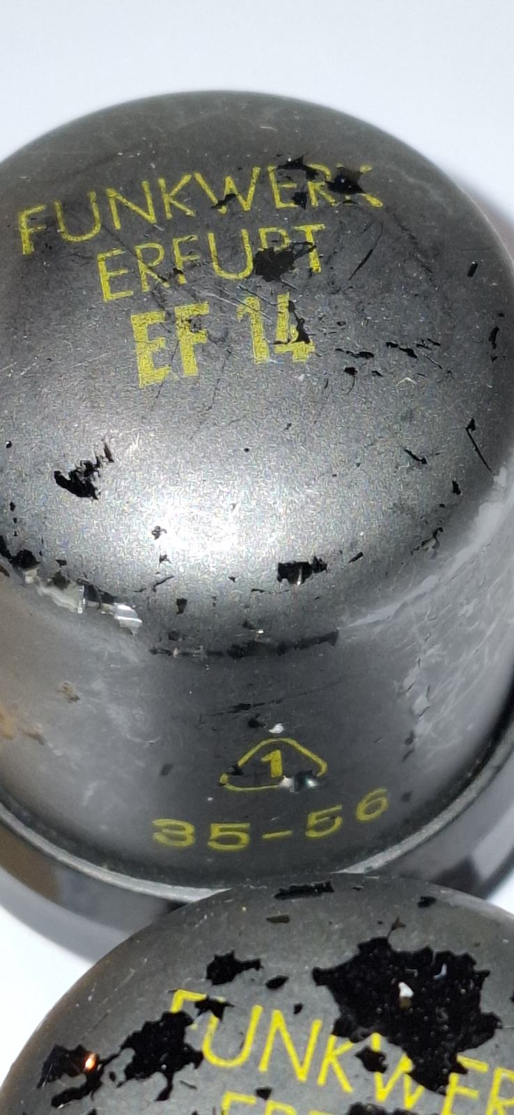 EF14 RFT elektronka za klonirane mikrofone Neumann Telefunken U47, CM7