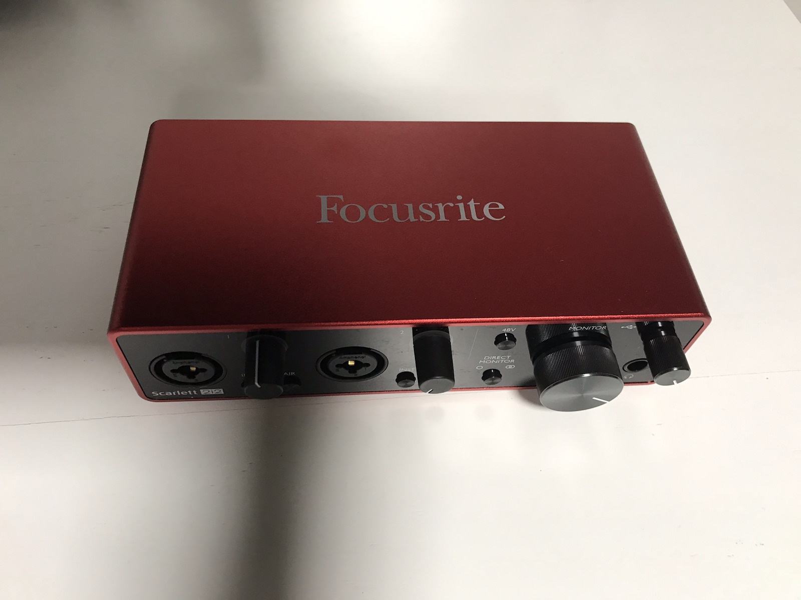 Focusrite Scarlett 2i2 (3rd generation) audio interface