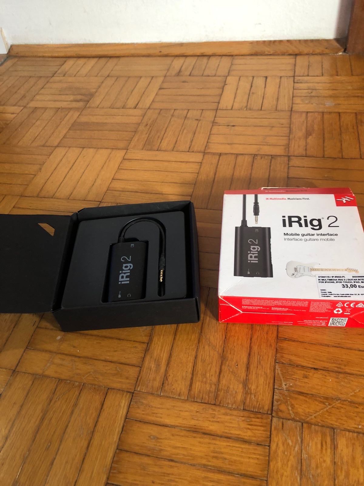 iRig 2 Mobile guitar interface