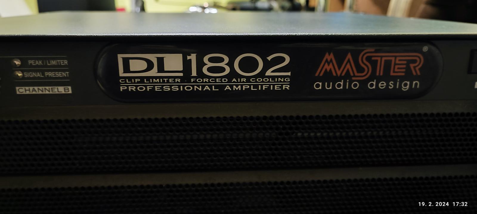 MASTER AUDIO OJAČEVALEC DL- 1802