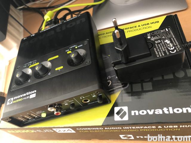 Novation AudioHub 2x4 USB audio interface