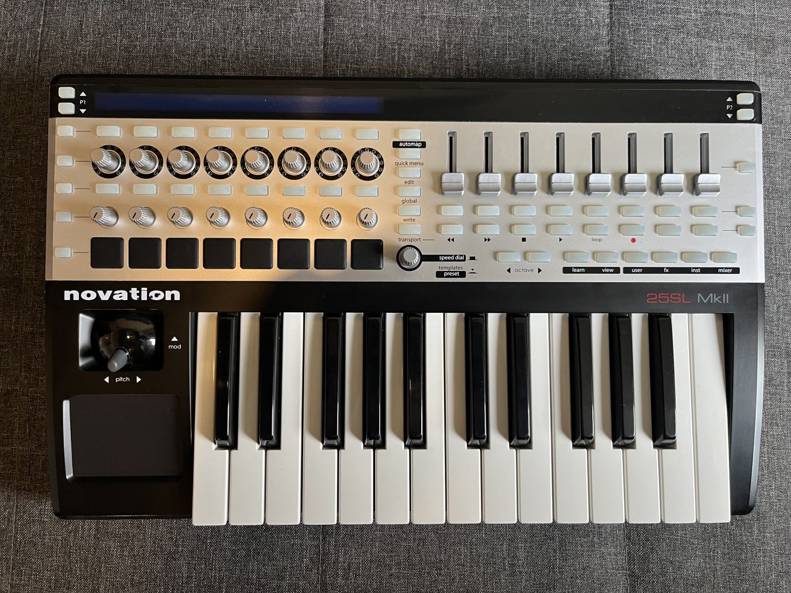 Novation SL25 MKII MIDI Kontroler / Klaviatura