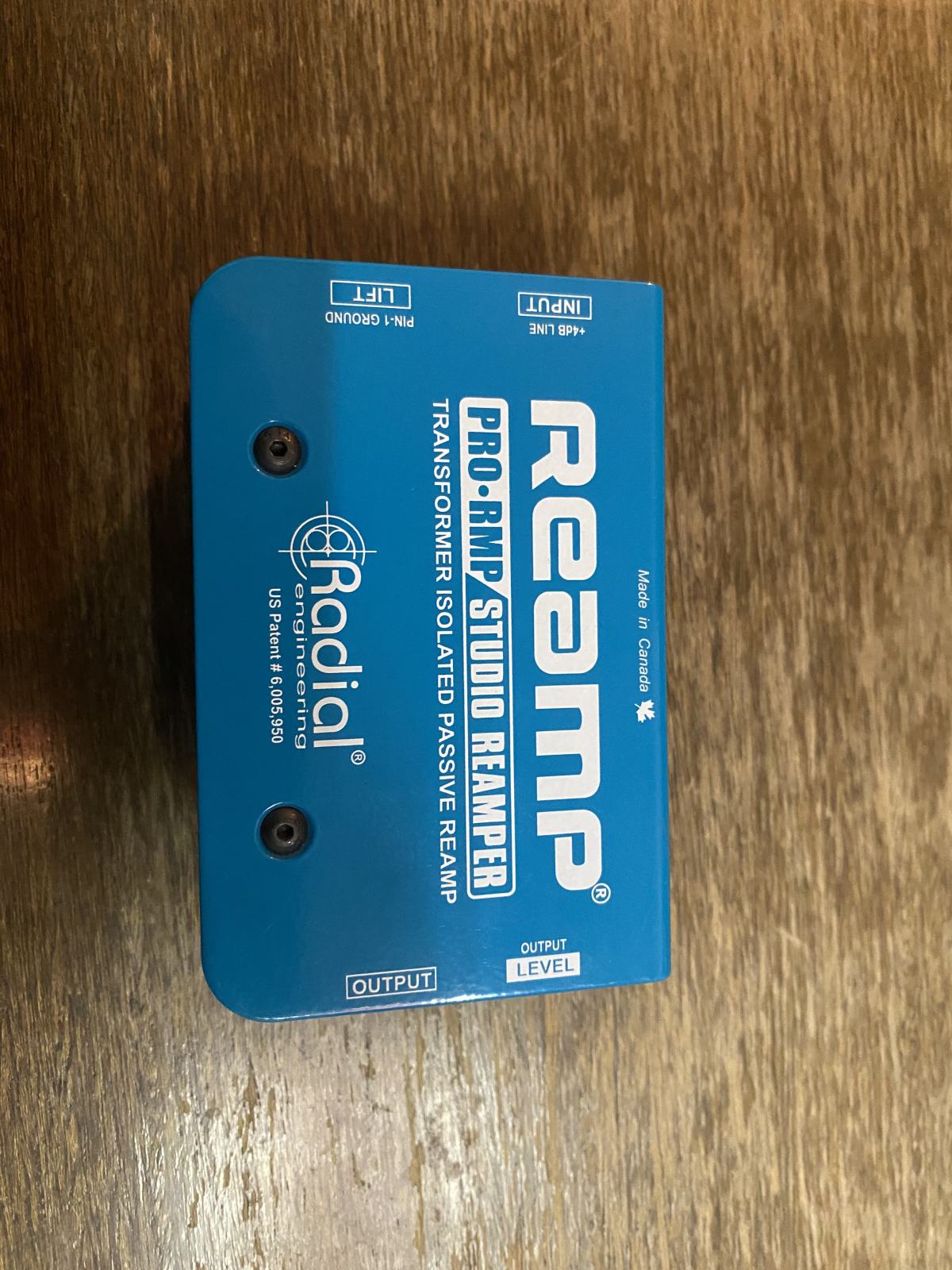 Radial Engineering Pro RMP reamp box