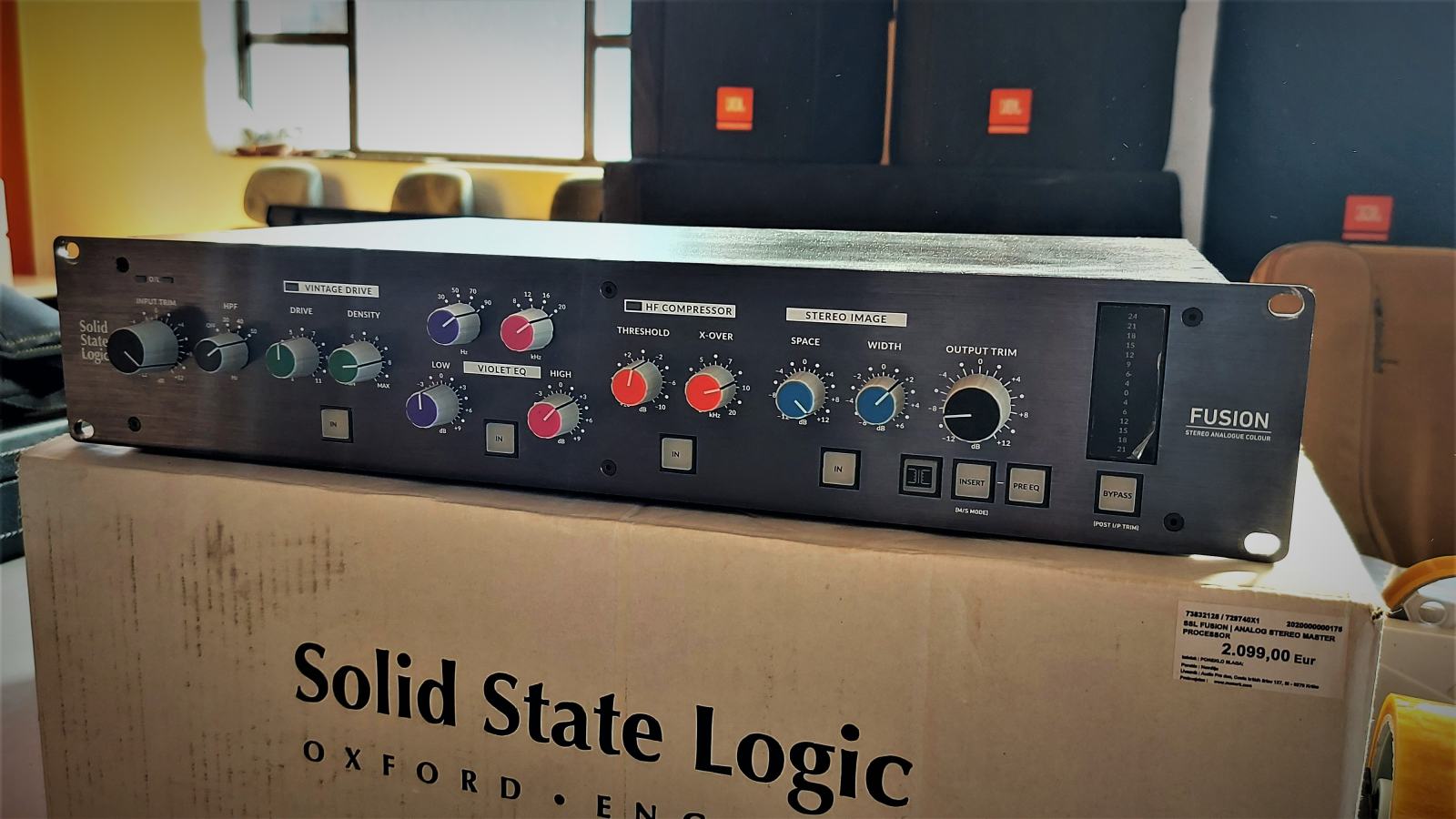 SSL FUSION (Solid State Logic) - Mastering processor
