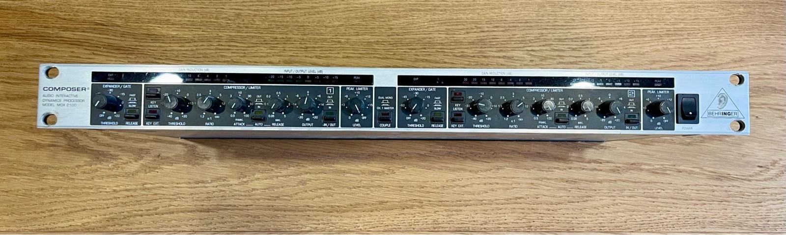 Stereo kompresor/limiter - MDX2100 Behringer
