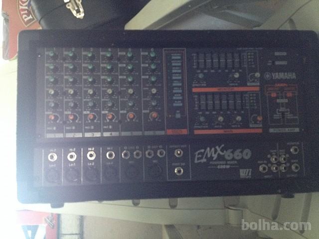 Yamaha emx 660 Powered Mixer