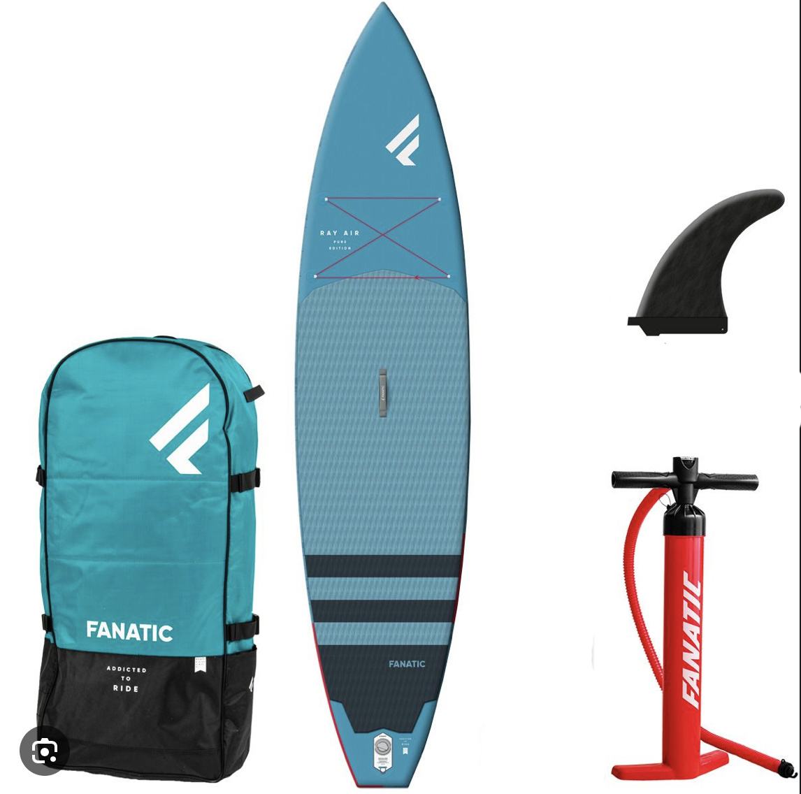 Fanatic Ray Air 12.6, zelo malo rabljen