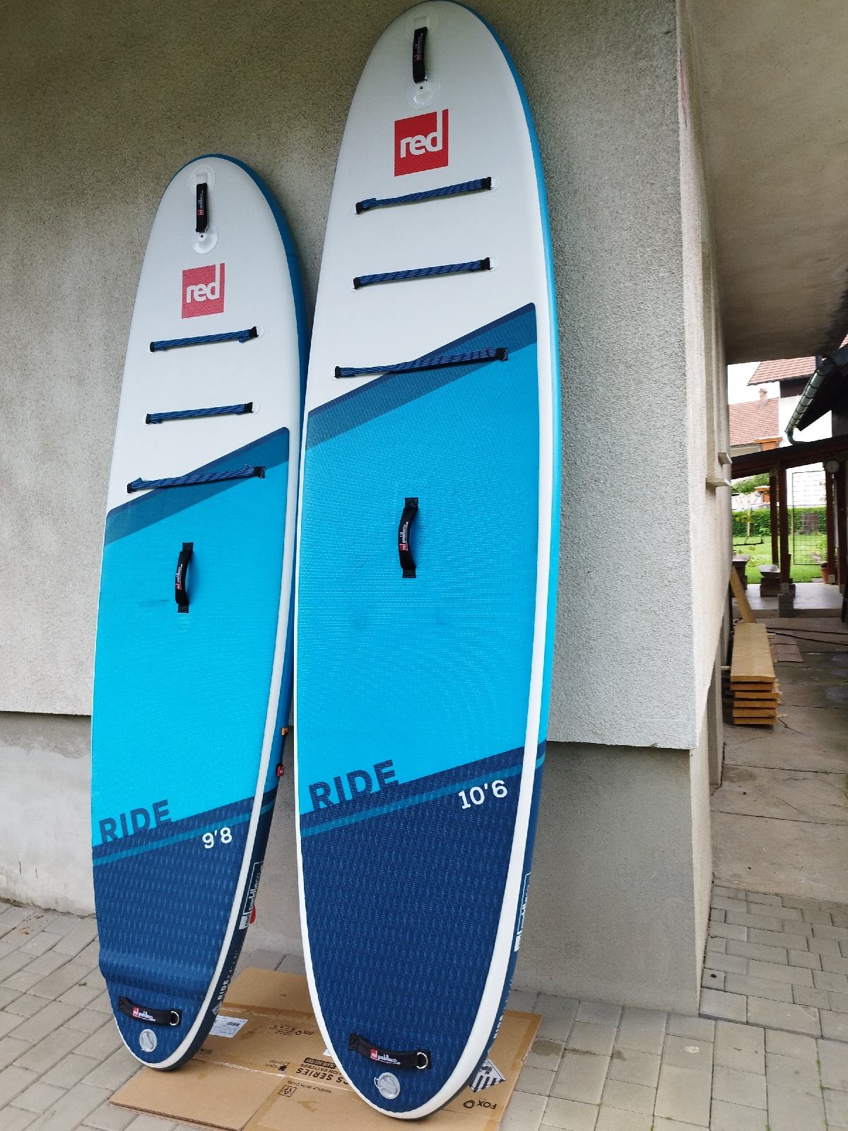 Sup red paddle RIDE s karbonskim veslom