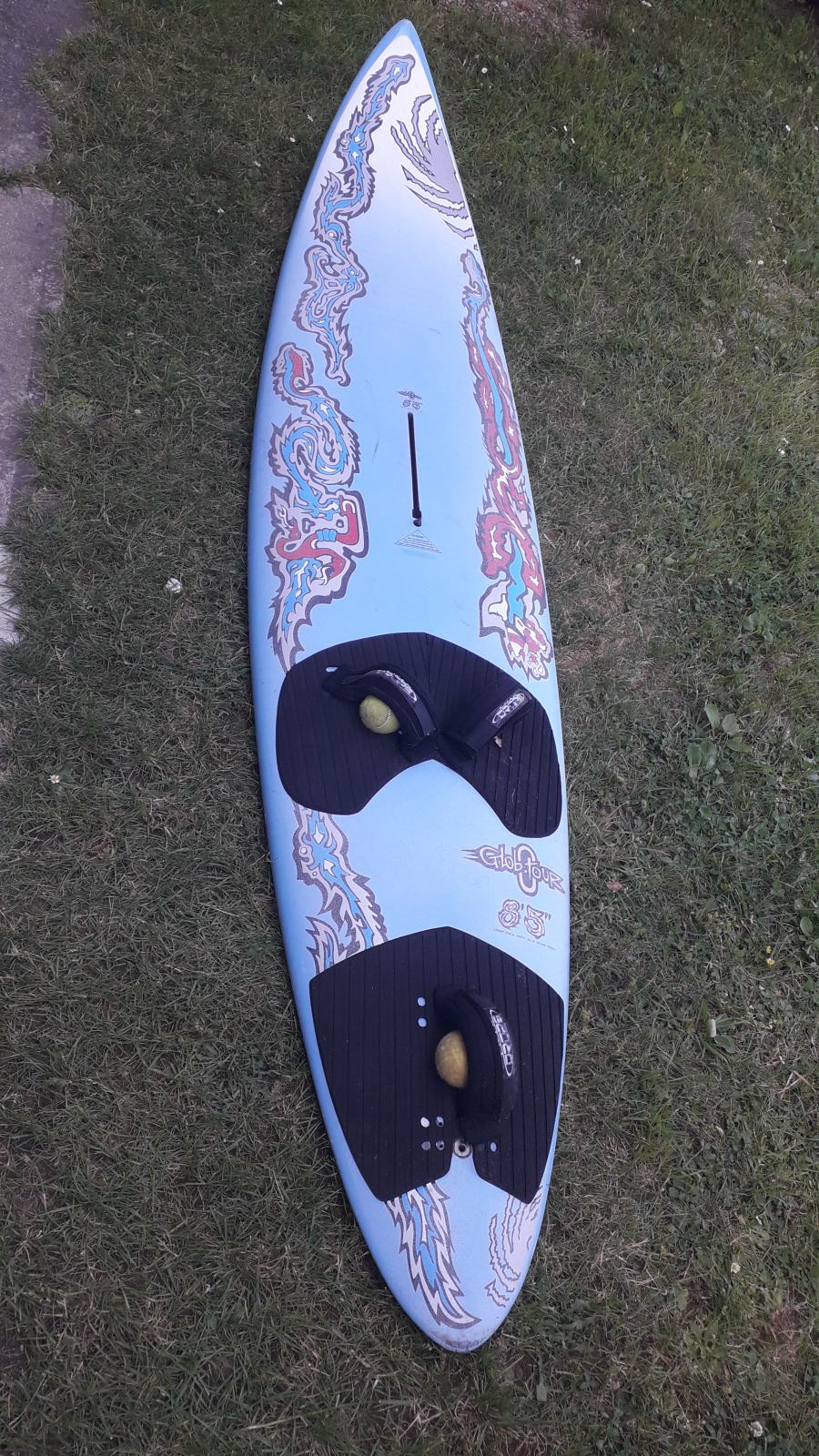 Surf deska 2x 79 litrov dolžine 254 oz. 258 cm širine 54 cm