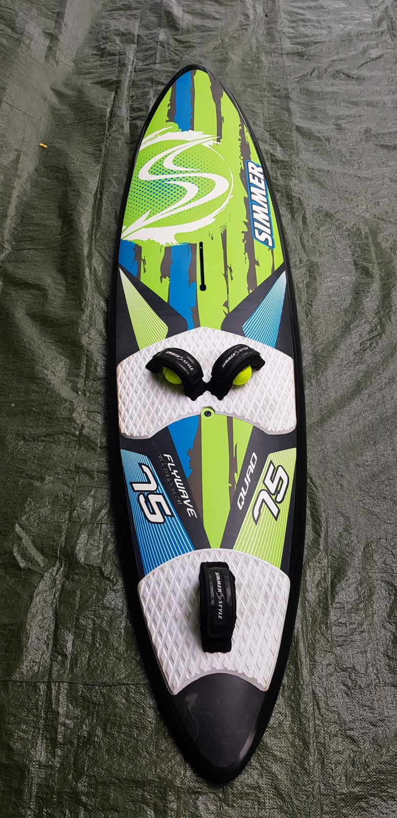Windsurf deska Simmer Flywave quad 75
