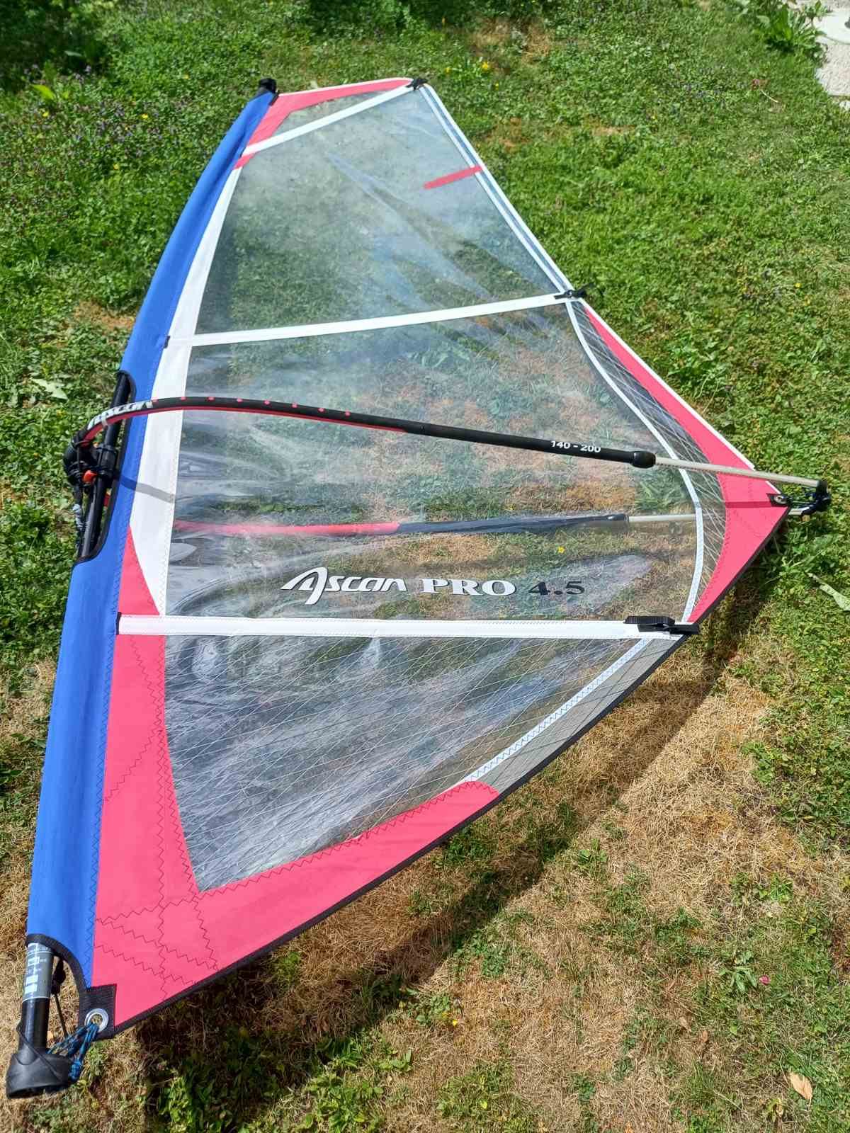 Windsurf jadro ASCAN Pro 4.5 m²