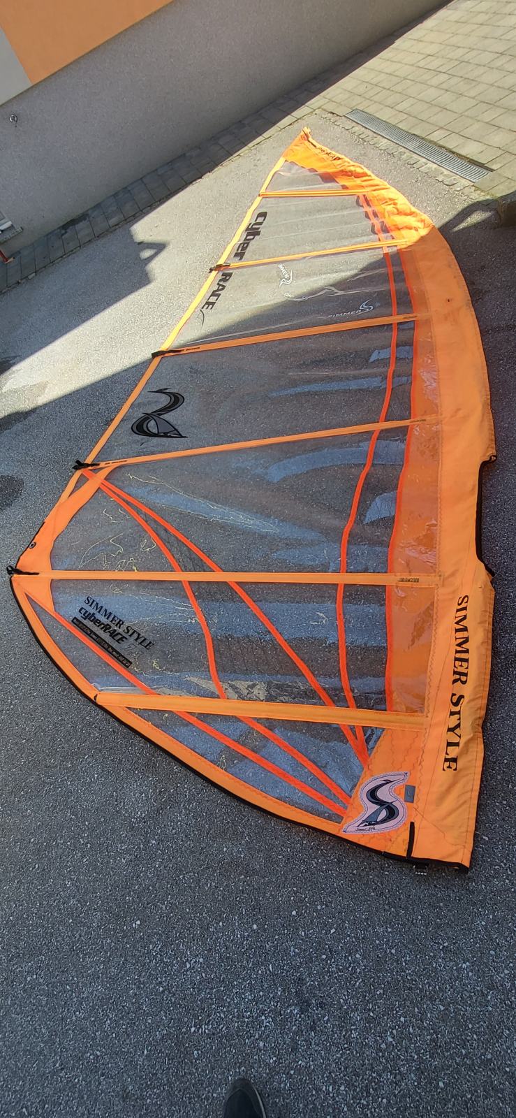 Windsurf - surf jadro SimmerStyle 7.4m2