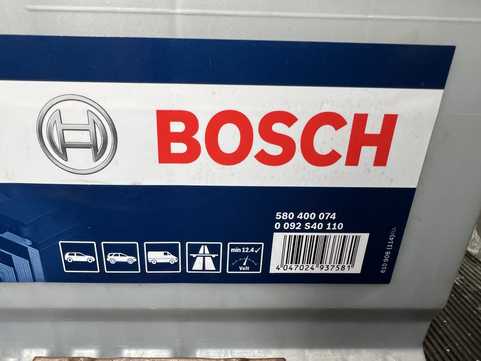 Akumulator BOSCH Silver S4 80Ah 12V