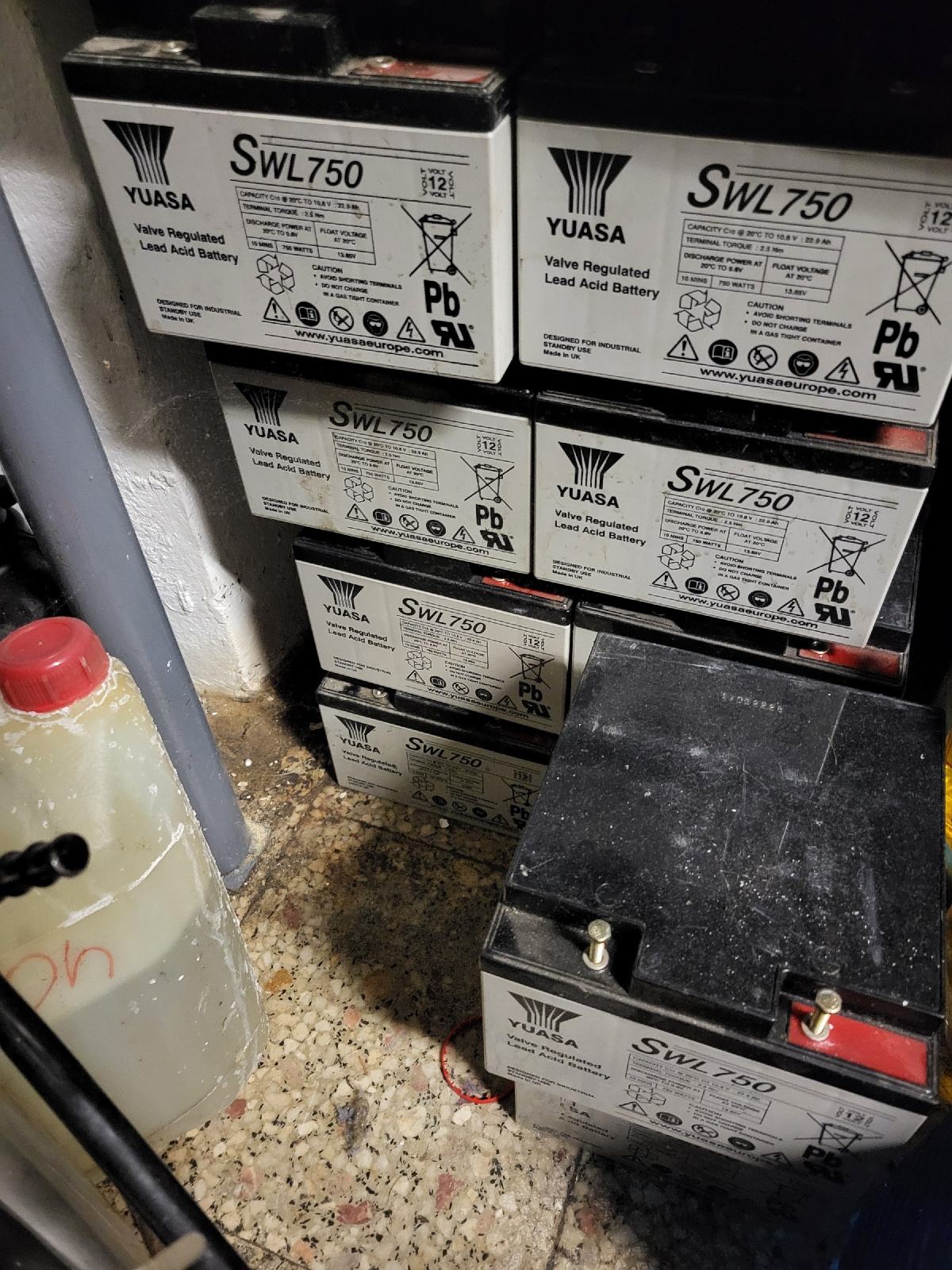 Akumulator yuasa SWL 750 12v 22,5Ah