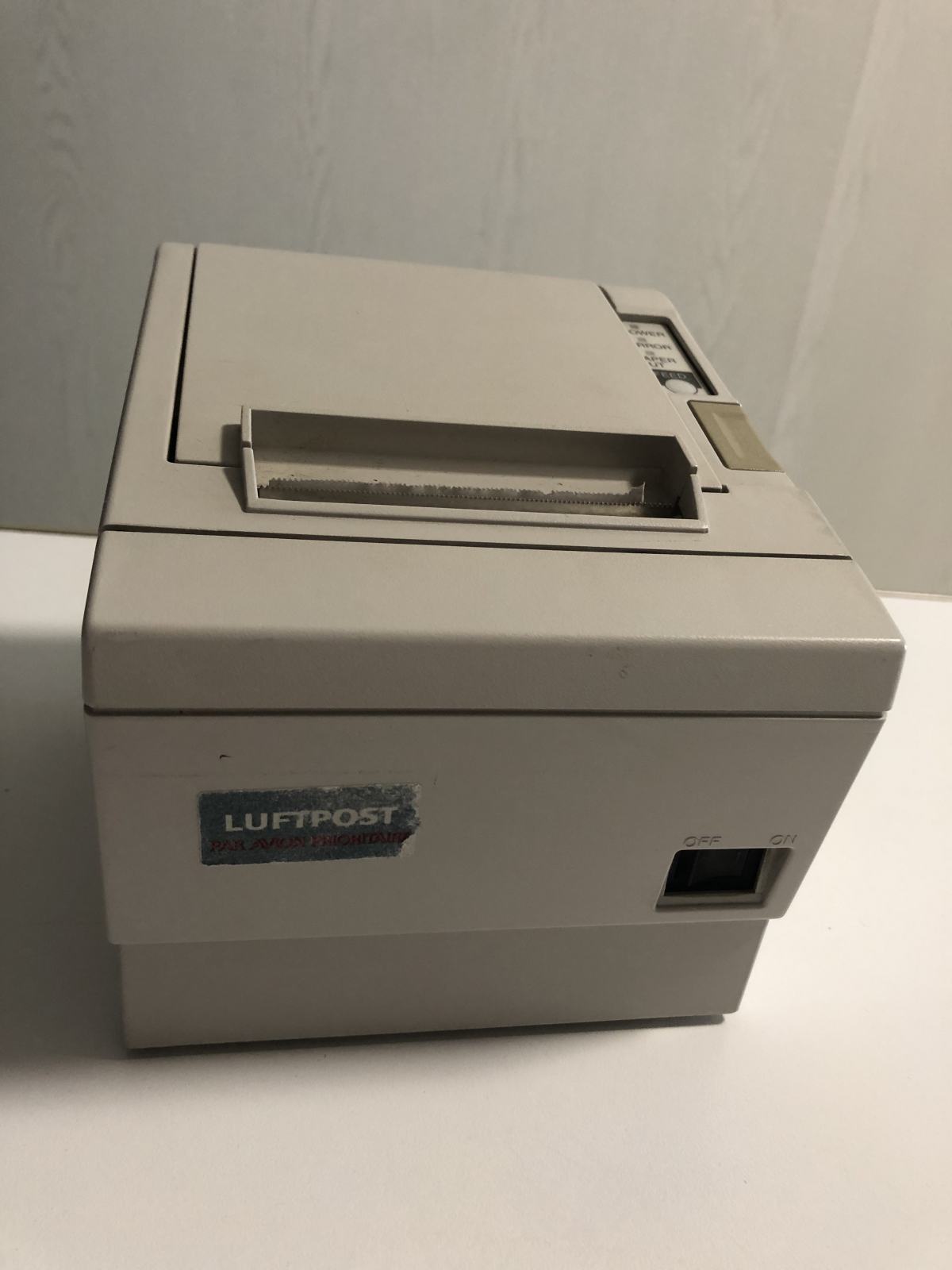 TERMIČNI TISKALNIK EPSON M129B beli ugodno prodam za 50 EUR.