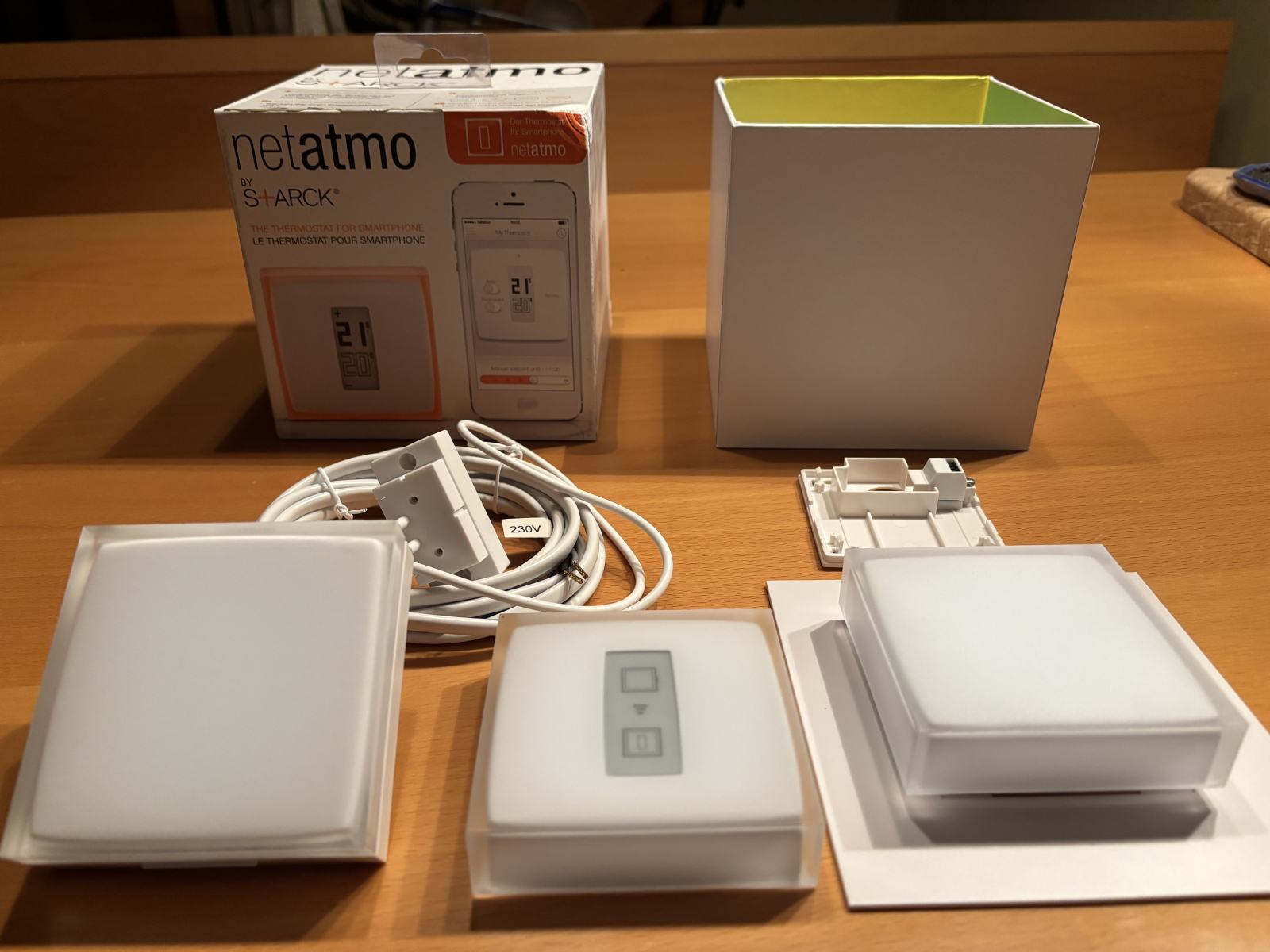 Netatmo NTH01-EN-EU termostat Smart Wi-Fi