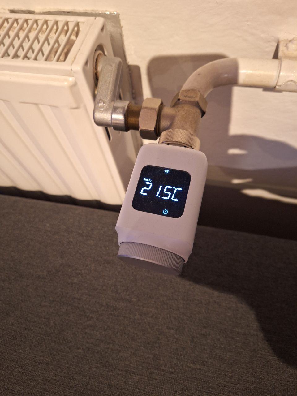 Pametni termostatski ventil za radiator M30 x 1.5 - Wi-Fi (2 kosa)