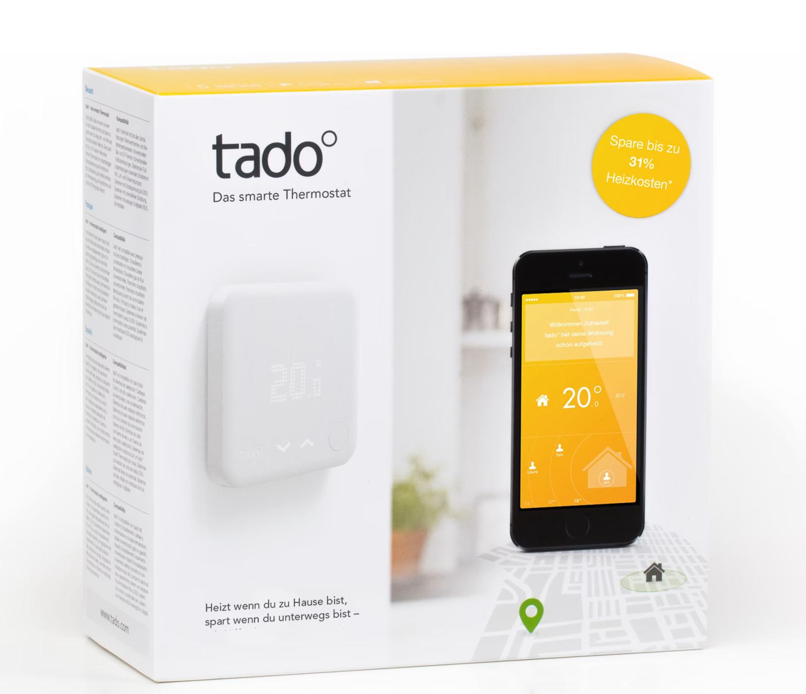 Tado pametni brezžični termostat V2 + Extension Kit
