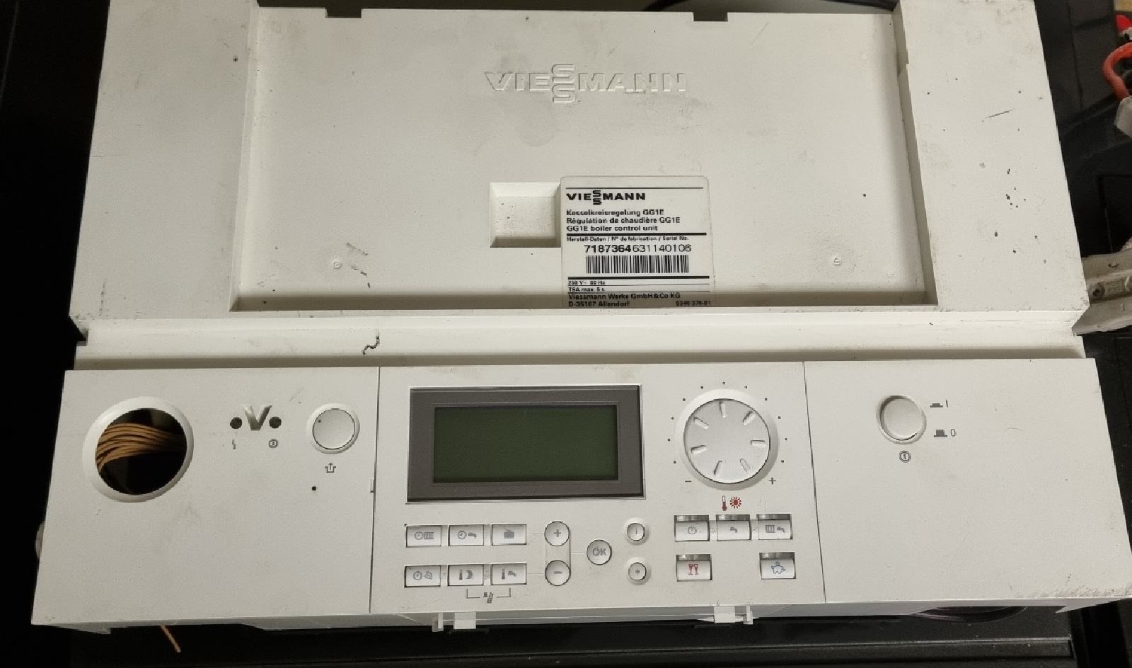 Termostat in osnovna plošča Viessmann 7187364
