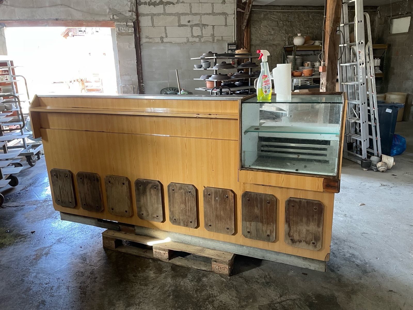 INOX Šank / gostinski Inox pult / točilni pult